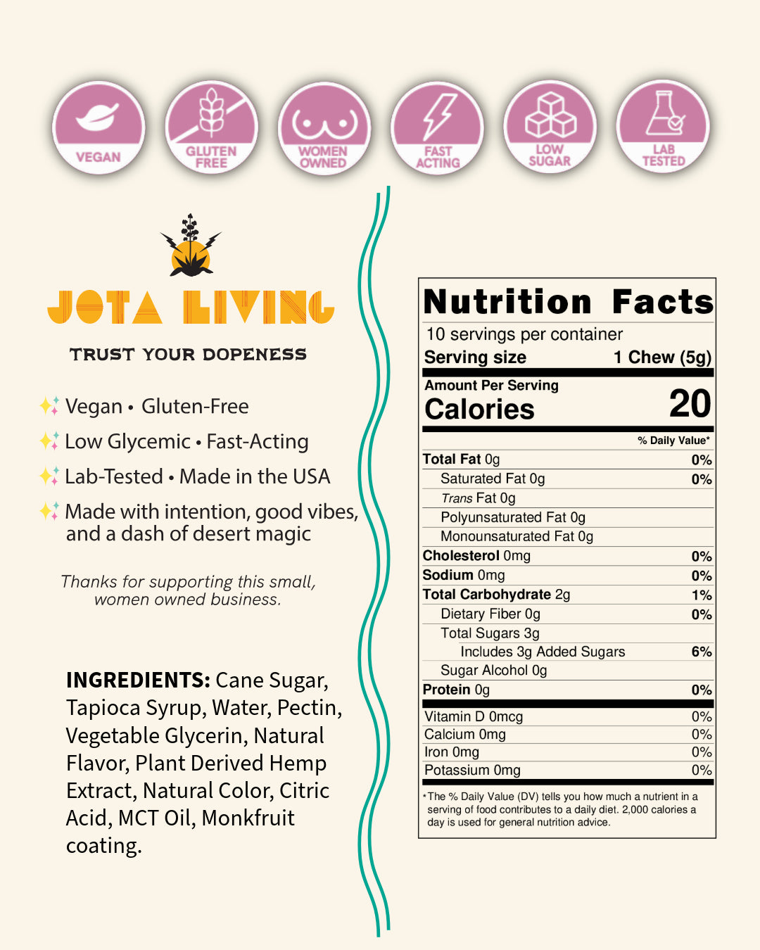 Giddy Up Gummies Full-Size Sampler with 3 Flavors – Jota Living